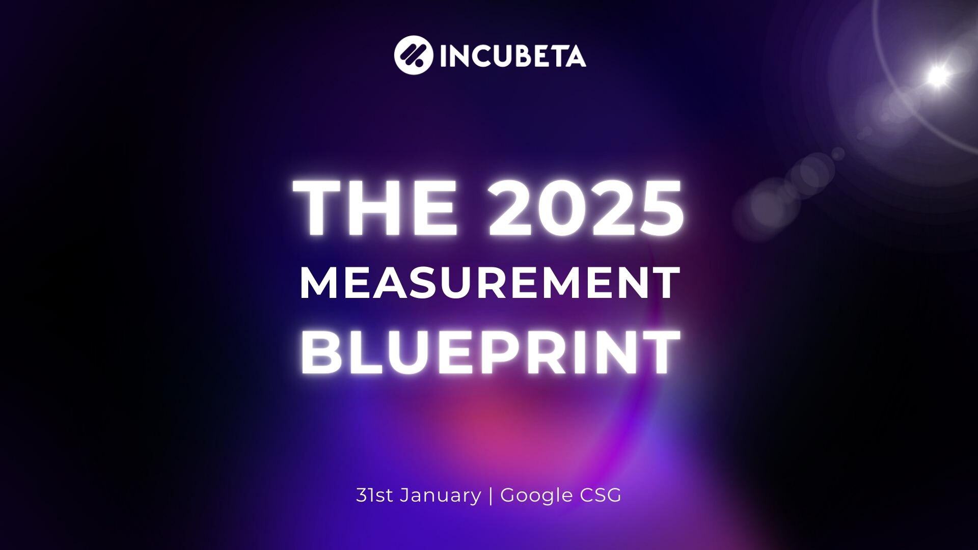 The 2025 Measurement Blueprint | Incubeta x Google